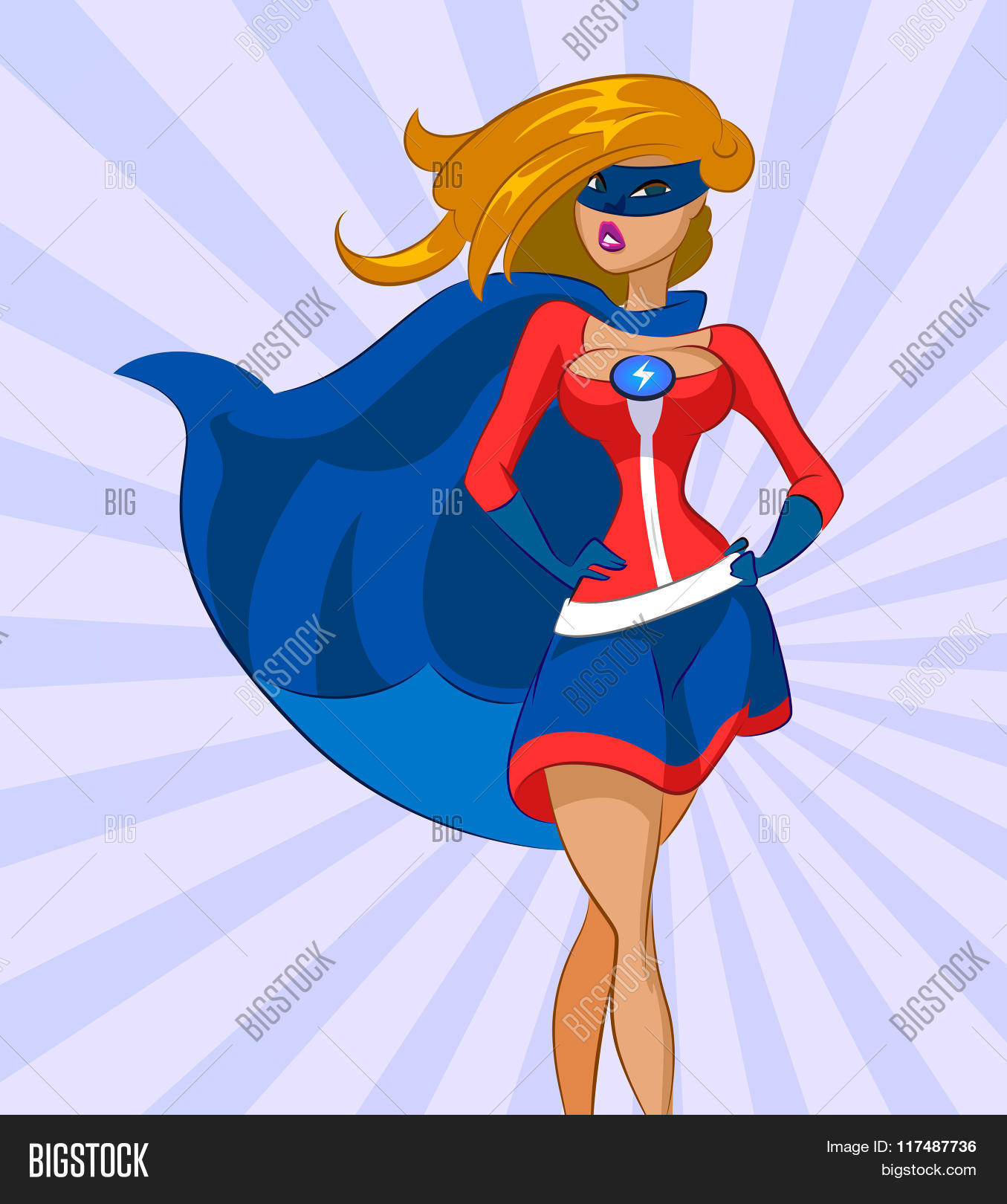 Woman Super Hero Vector And Photo Free Trial Bigstock