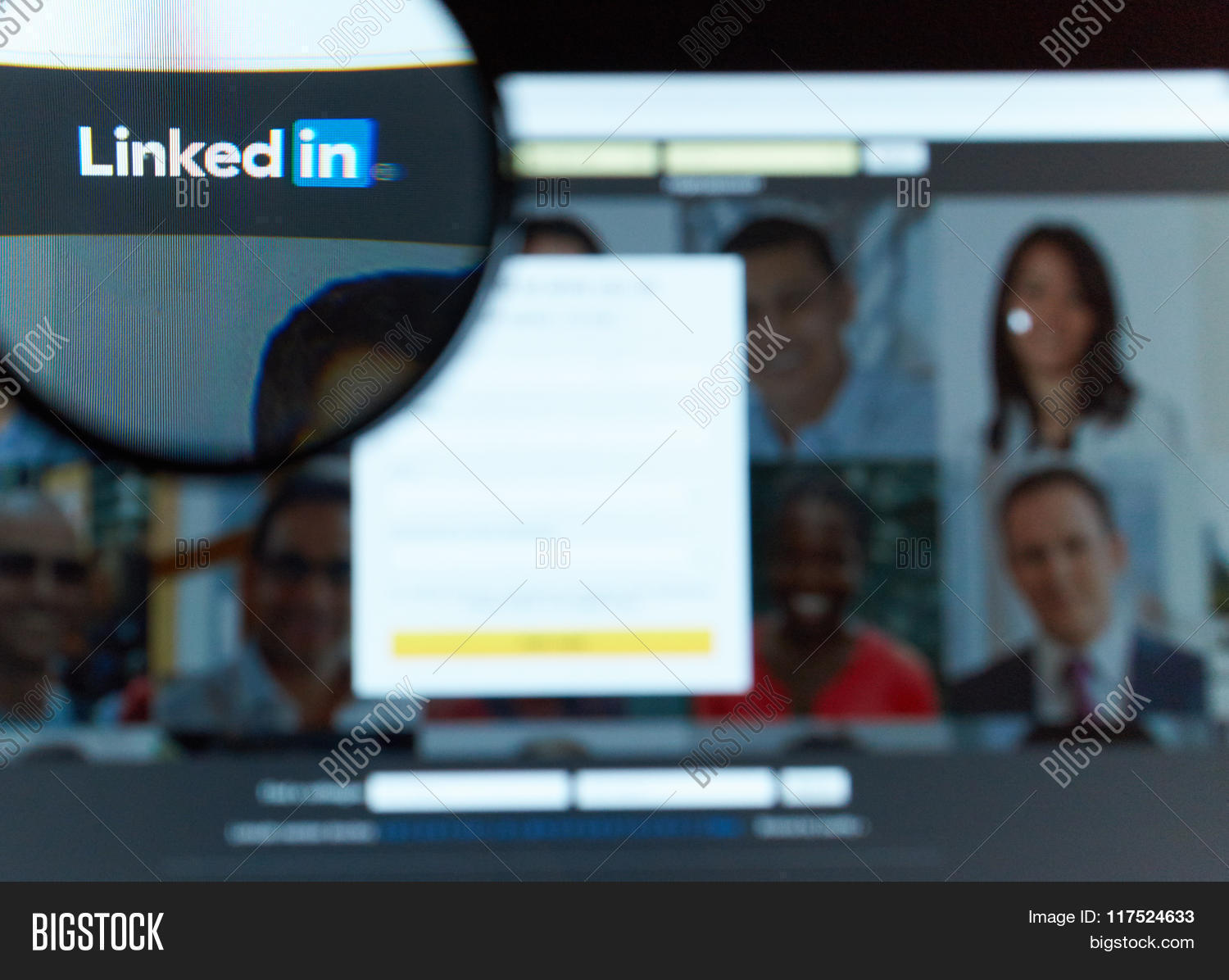 Linkedin - Connecting Image & Photo (Free Trial) | Bigstock