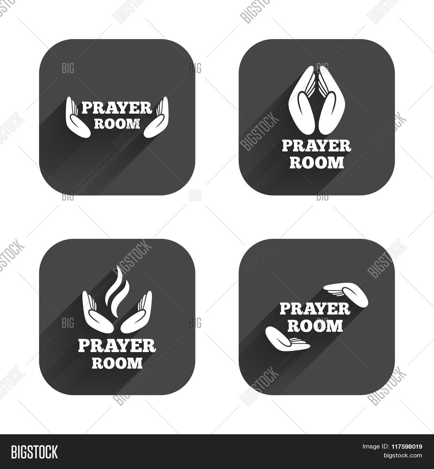 Prayer Room Icons. Vector & Photo (Free Trial) | Bigstock