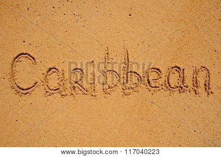 Word Caribbean Written Image & Photo (Free Trial) | Bigstock