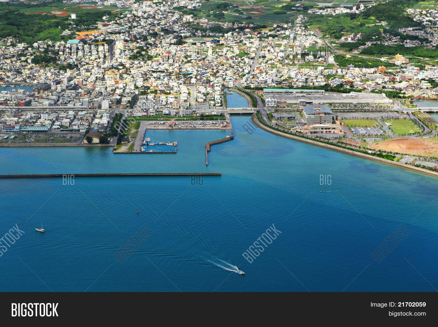 Aerial Photo Okinawa Image & Photo (Free Trial) | Bigstock