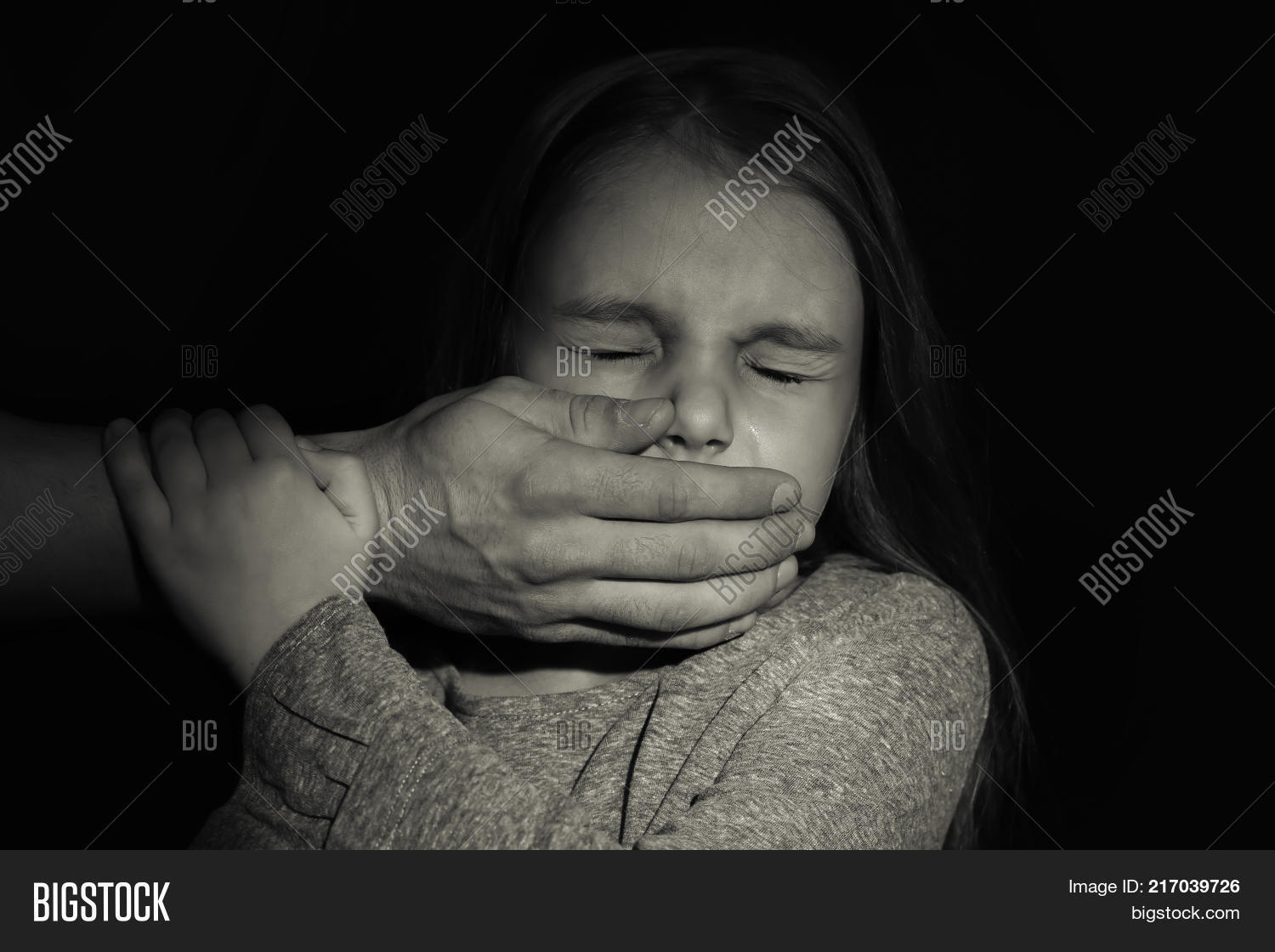 Mans Hand Covering Image And Photo Free Trial Bigstock