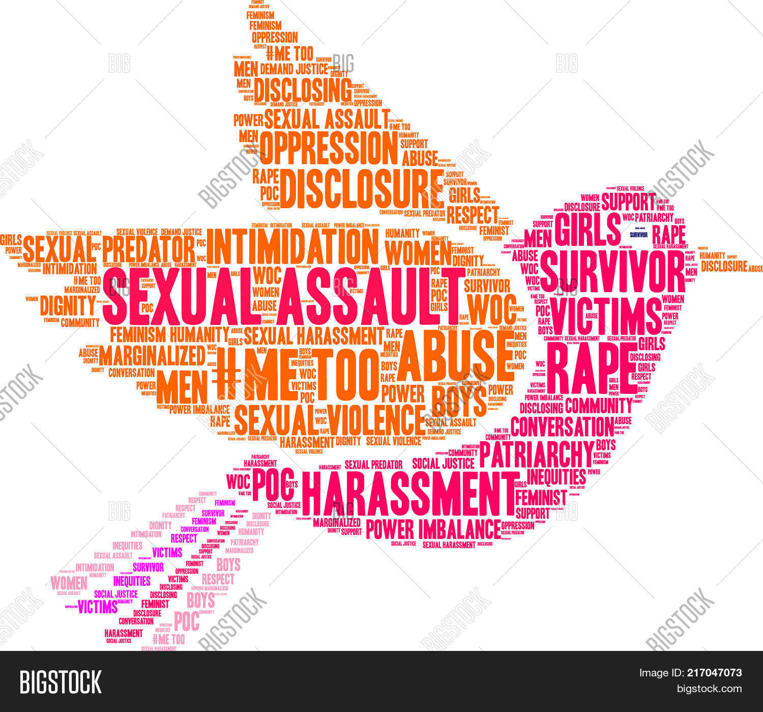 Sexual Assault Word Vector & Photo (Free Trial) | Bigstock