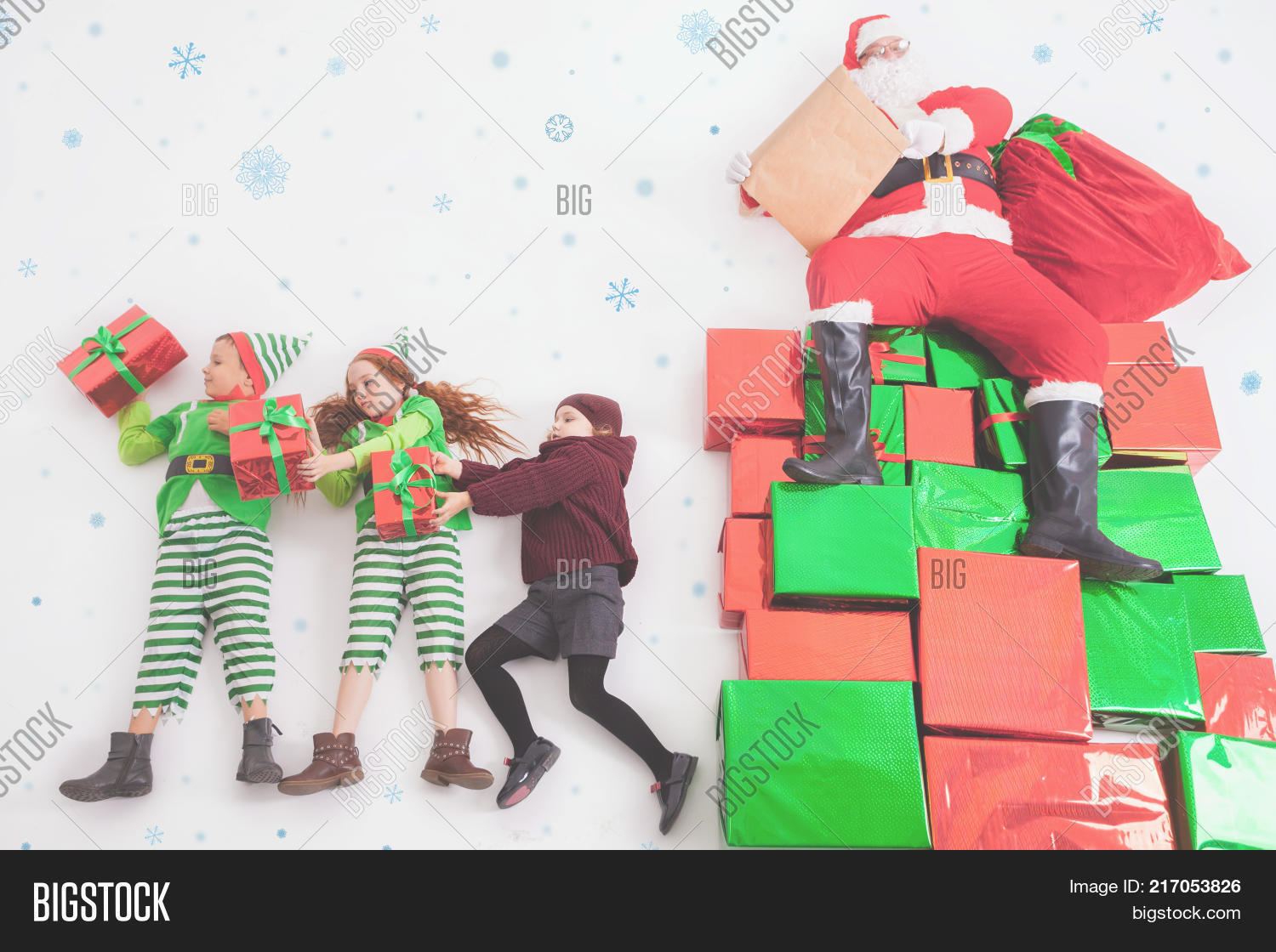 Santa's Helpers Image & Photo (Free Trial) | Bigstock