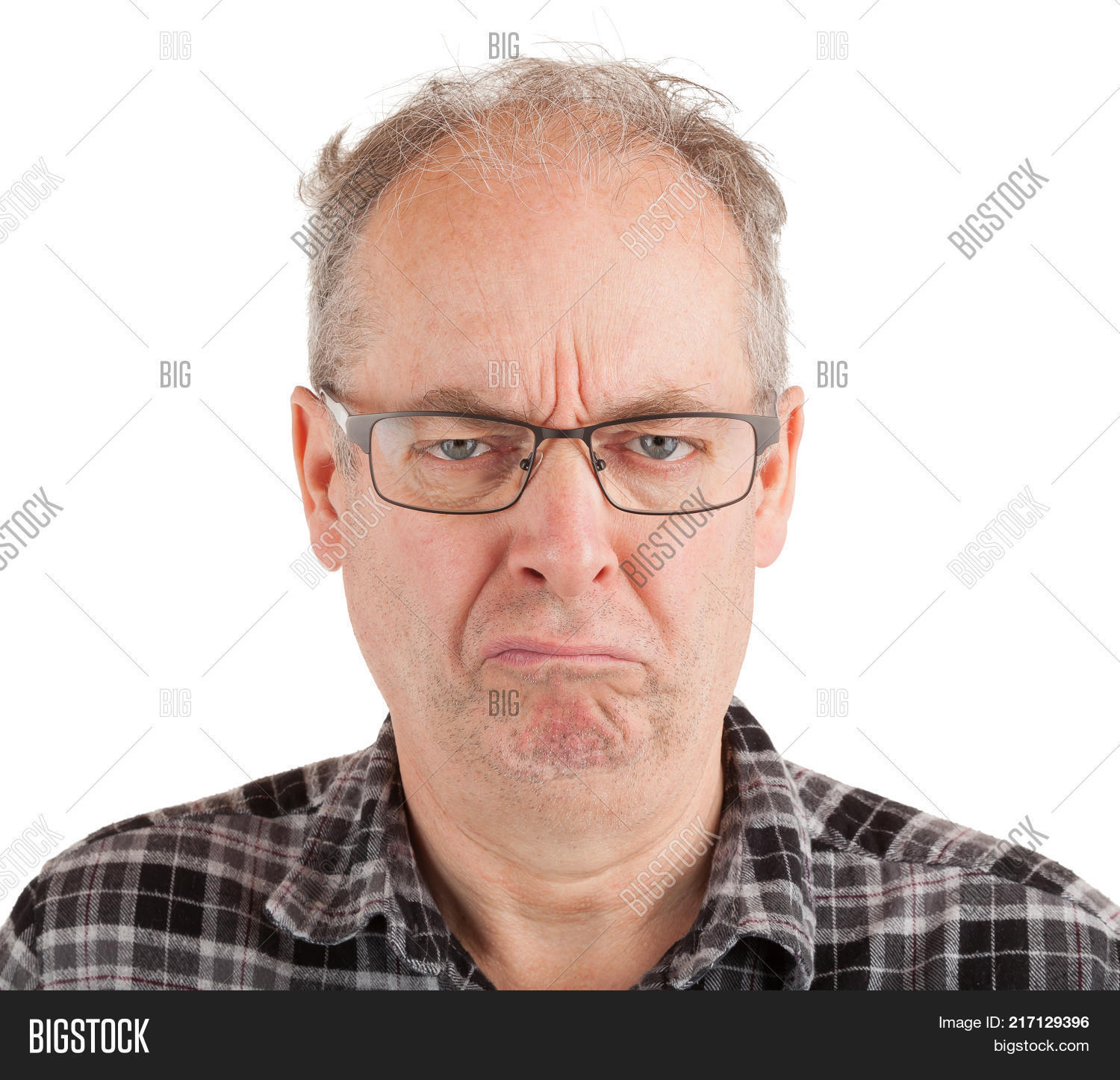 This Portrait Grumpy Image & Photo (Free Trial) | Bigstock