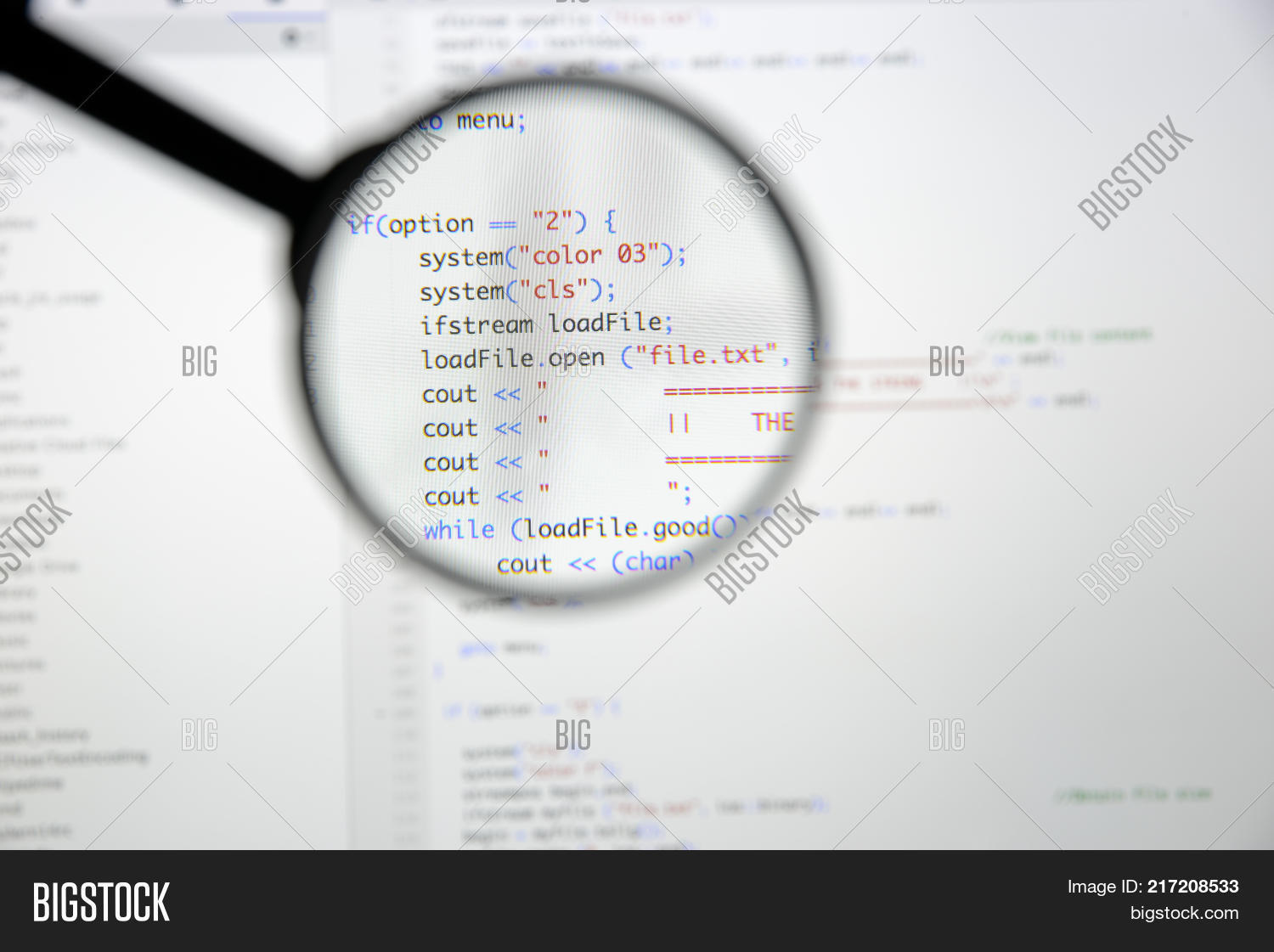 Real C / C++ Code Image & Photo (Free Trial) | Bigstock