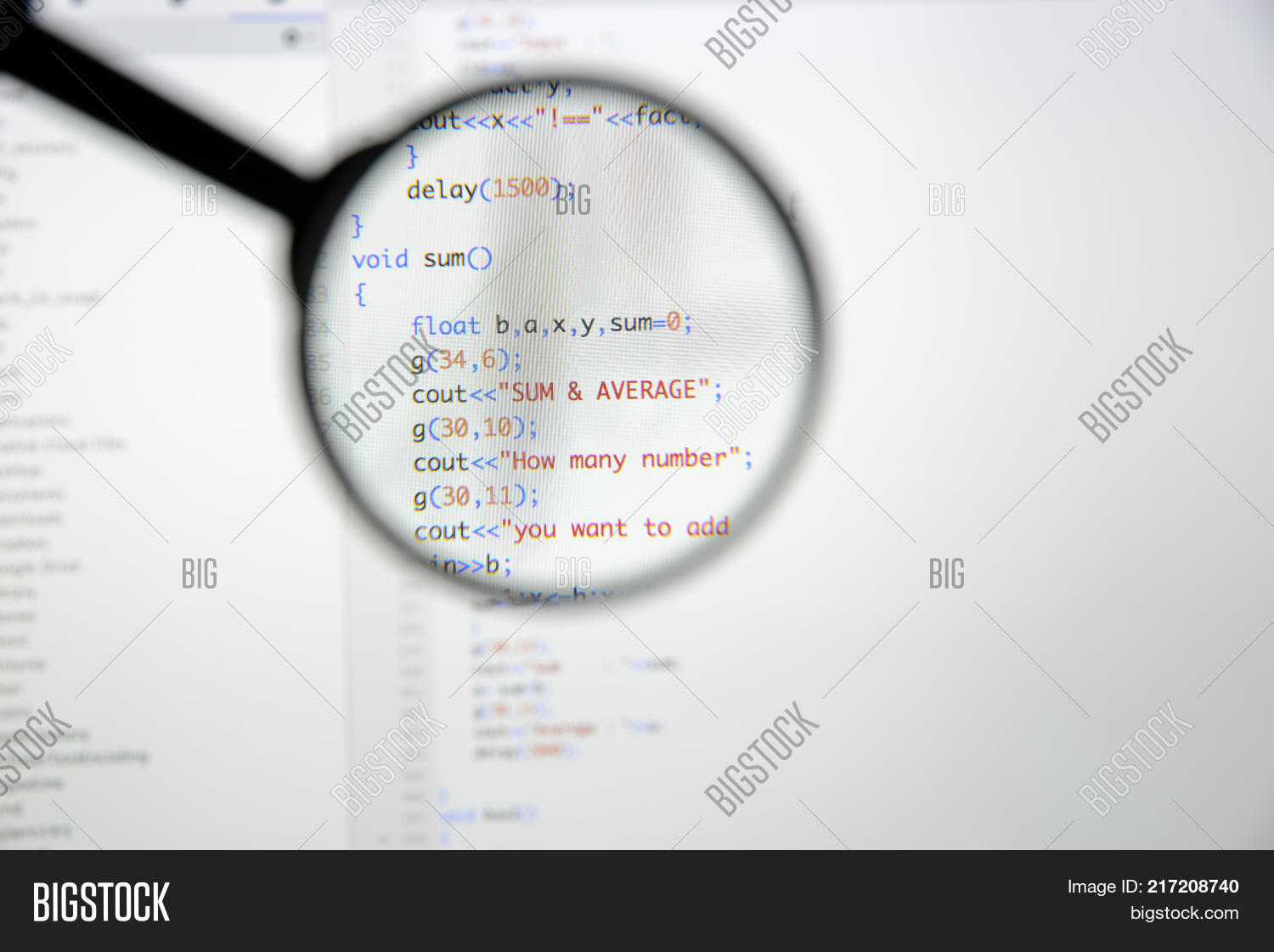 Real C / C++ Code Image & Photo (Free Trial) | Bigstock