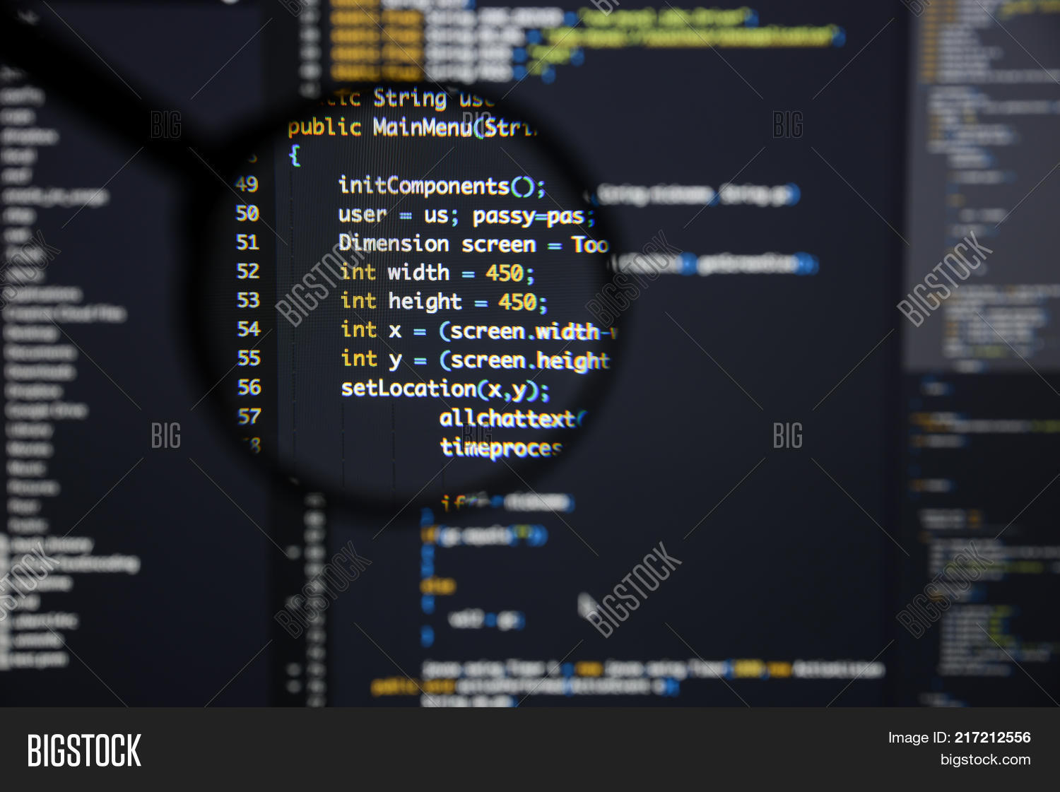 Real Html Code Image & Photo (Free Trial) | Bigstock