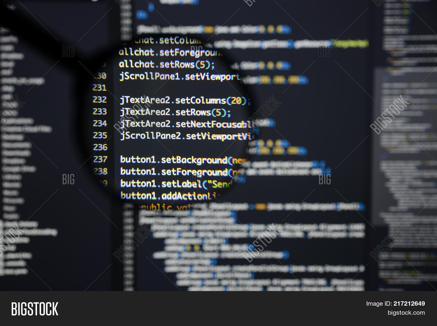 Real Html Code Image & Photo (Free Trial) | Bigstock