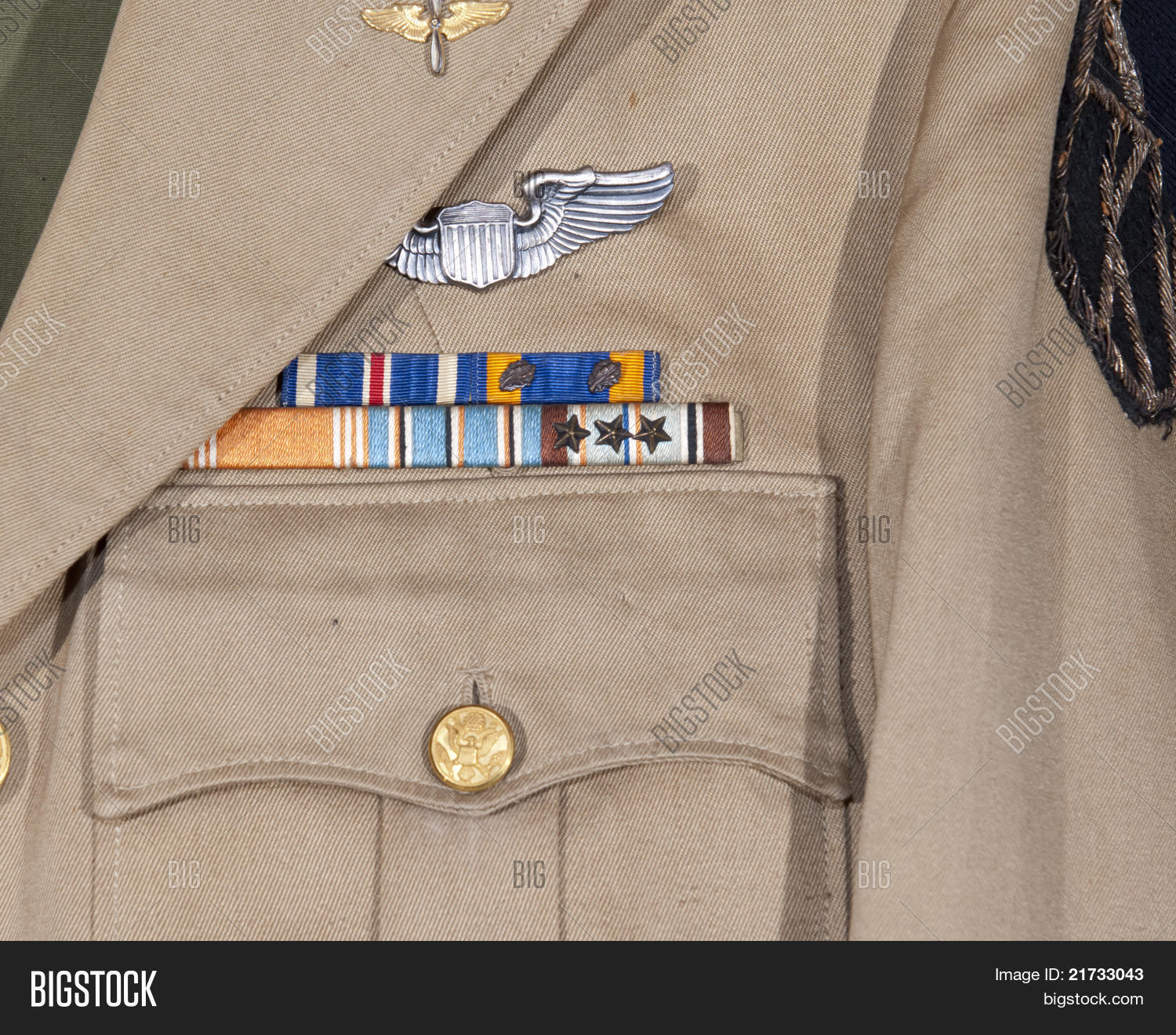 WWII USAAF Uniform Image & Photo (Free Trial) | Bigstock