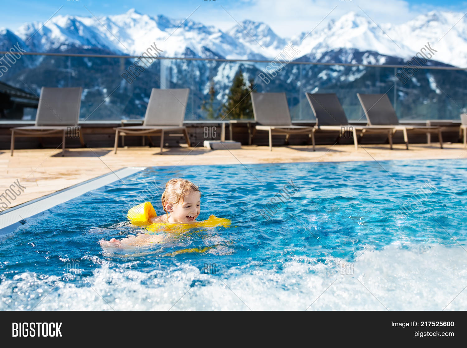 Child Outdoor Swimming Image & Photo (Free Trial) | Bigstock