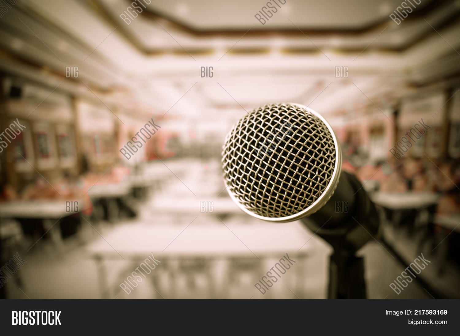 Microphones Seminar Image & Photo (Free Trial) | Bigstock
