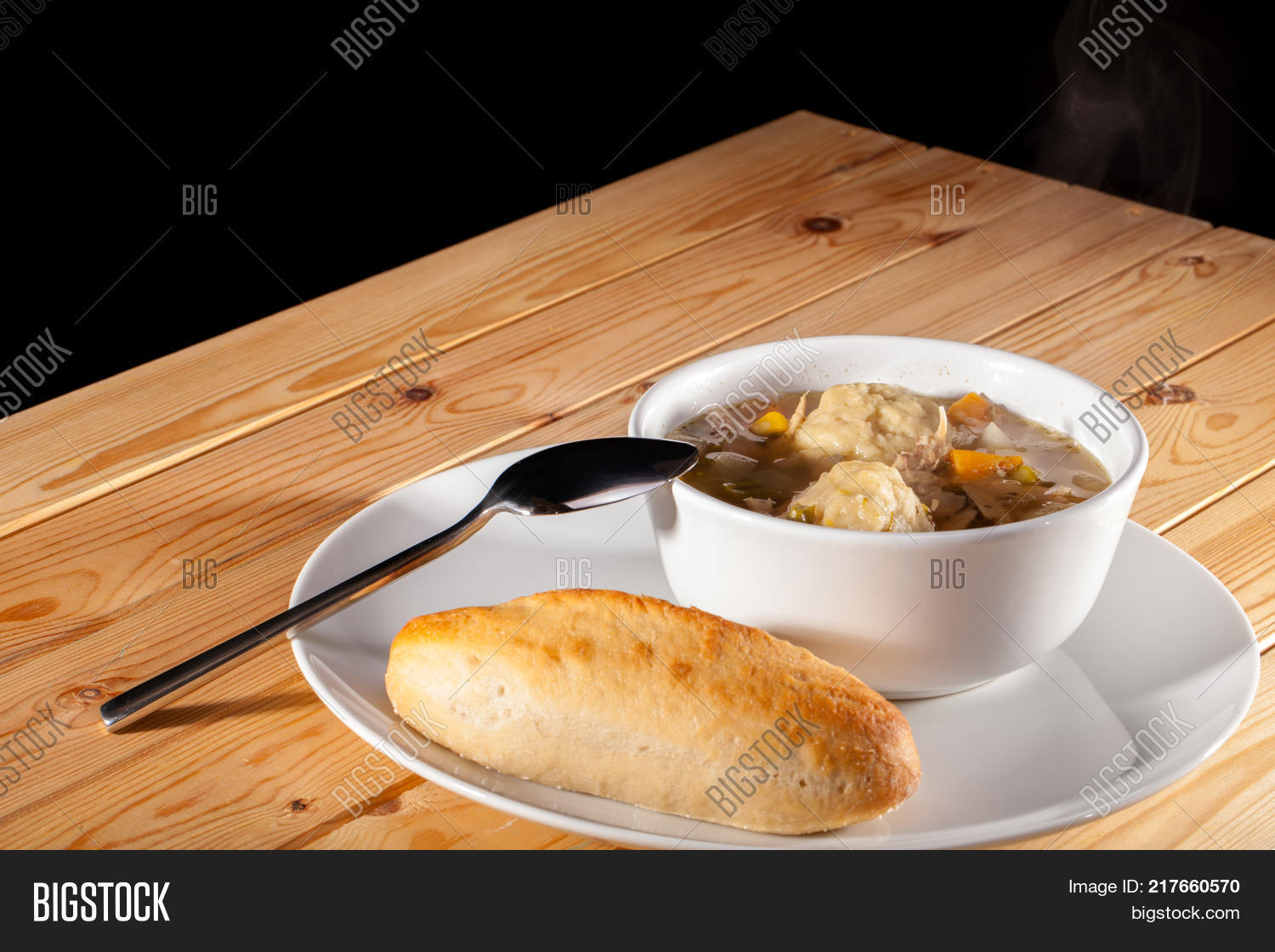 Chicken Stew Dumplings Image And Photo Free Trial Bigstock