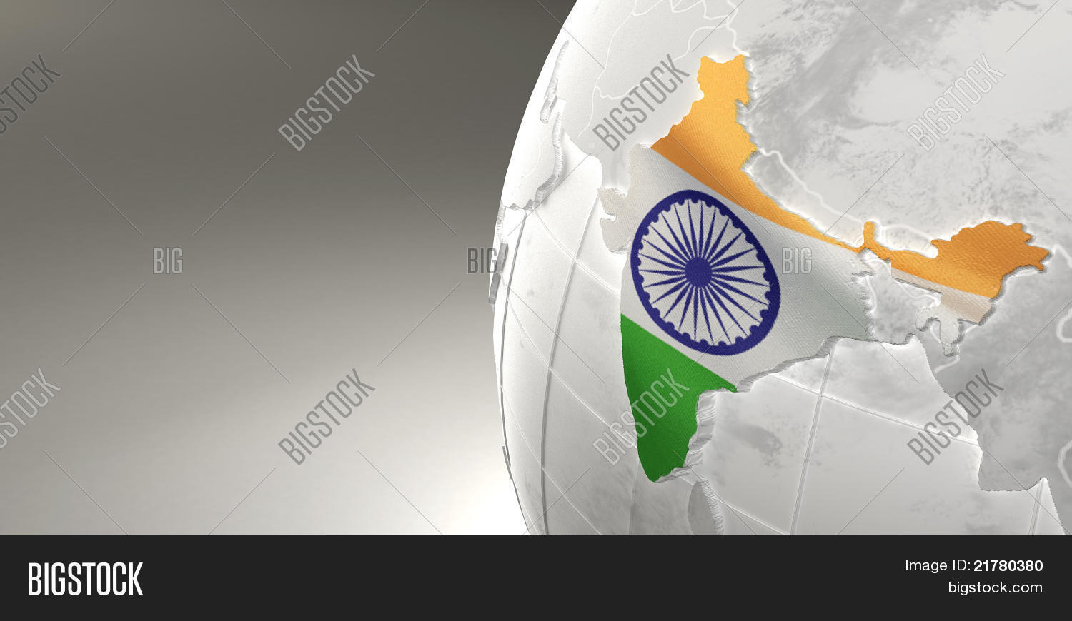 Map India On Earth Image & Photo (Free Trial) | Bigstock