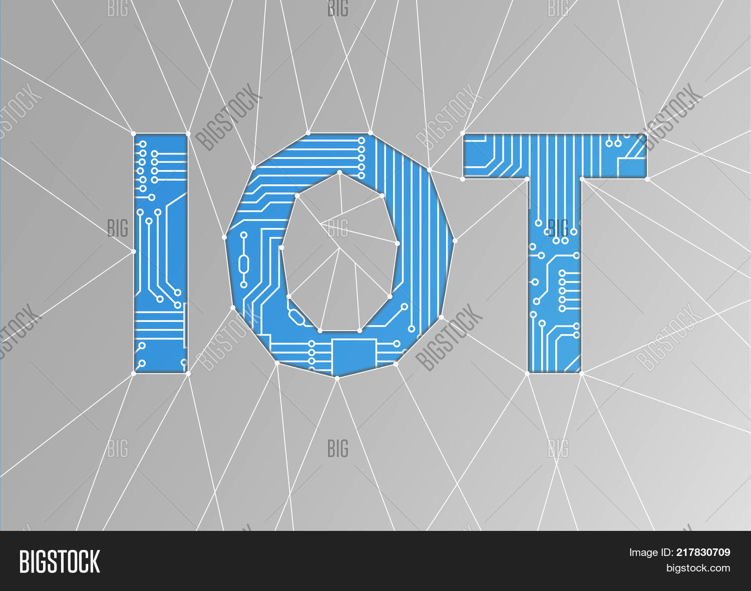 IOT Text Vector Vector & Photo (Free Trial) | Bigstock