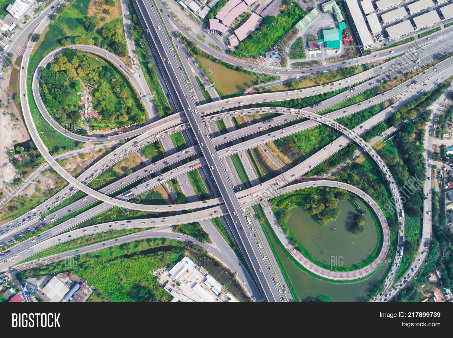 Top View Traffic Image & Photo (Free Trial) | Bigstock
