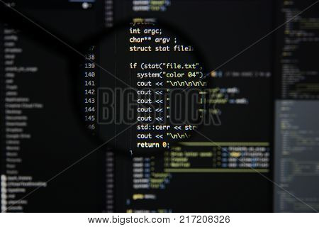 Real C / C++ Code Image & Photo (Free Trial) | Bigstock