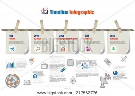 Business Timeline Vector & Photo (Free Trial) | Bigstock