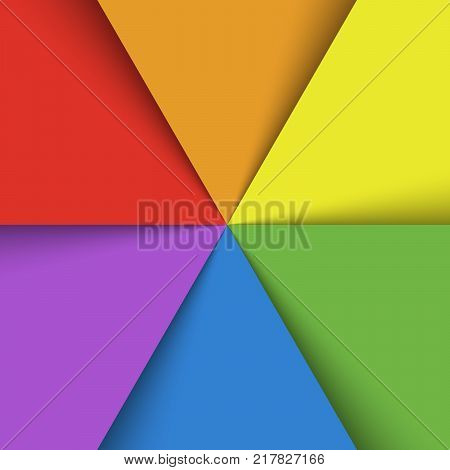 Overlapping Colorful Vector & Photo (Free Trial) | Bigstock