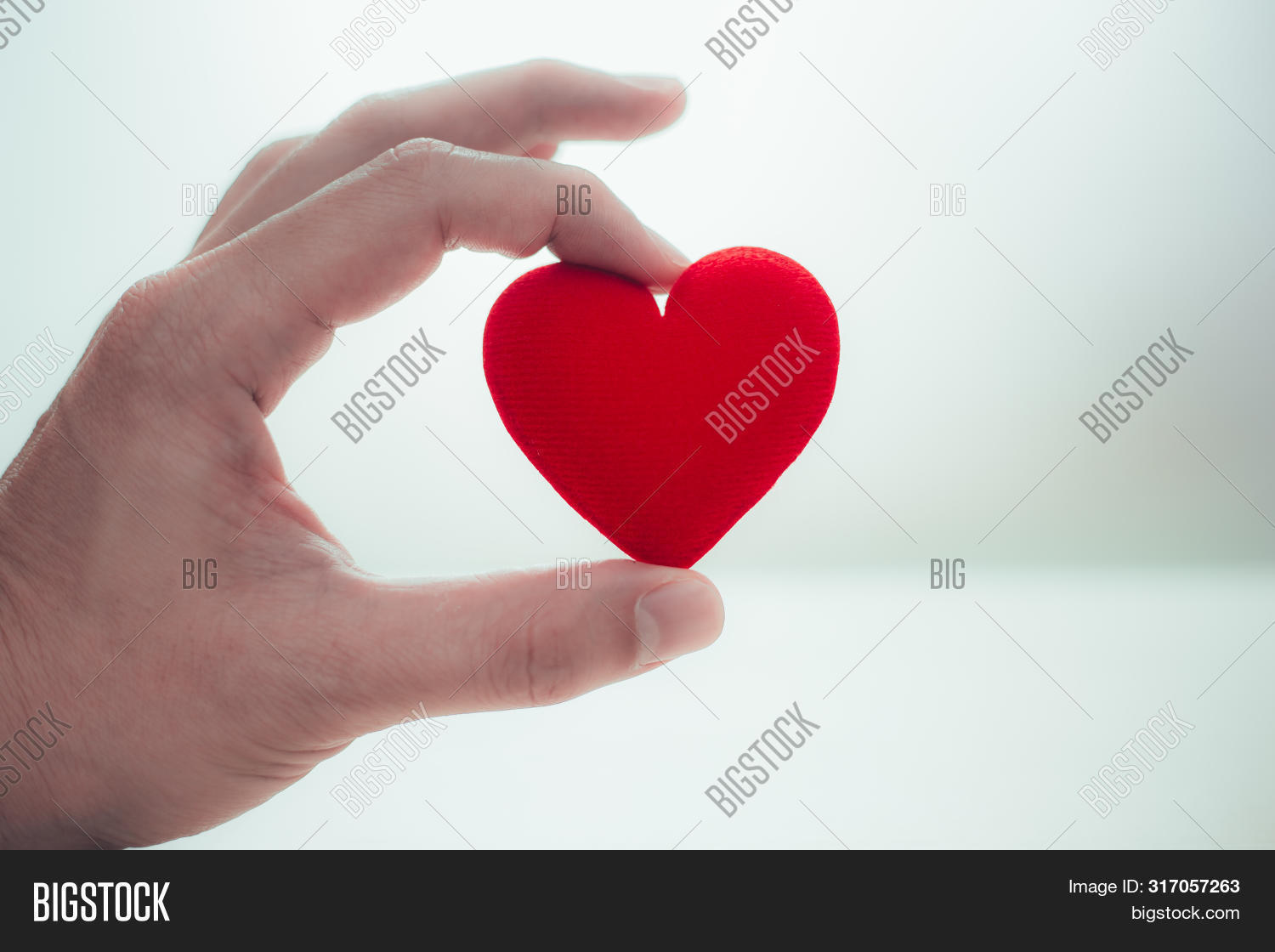Hart Hand Giving Love Image & Photo (Free Trial) | Bigstock