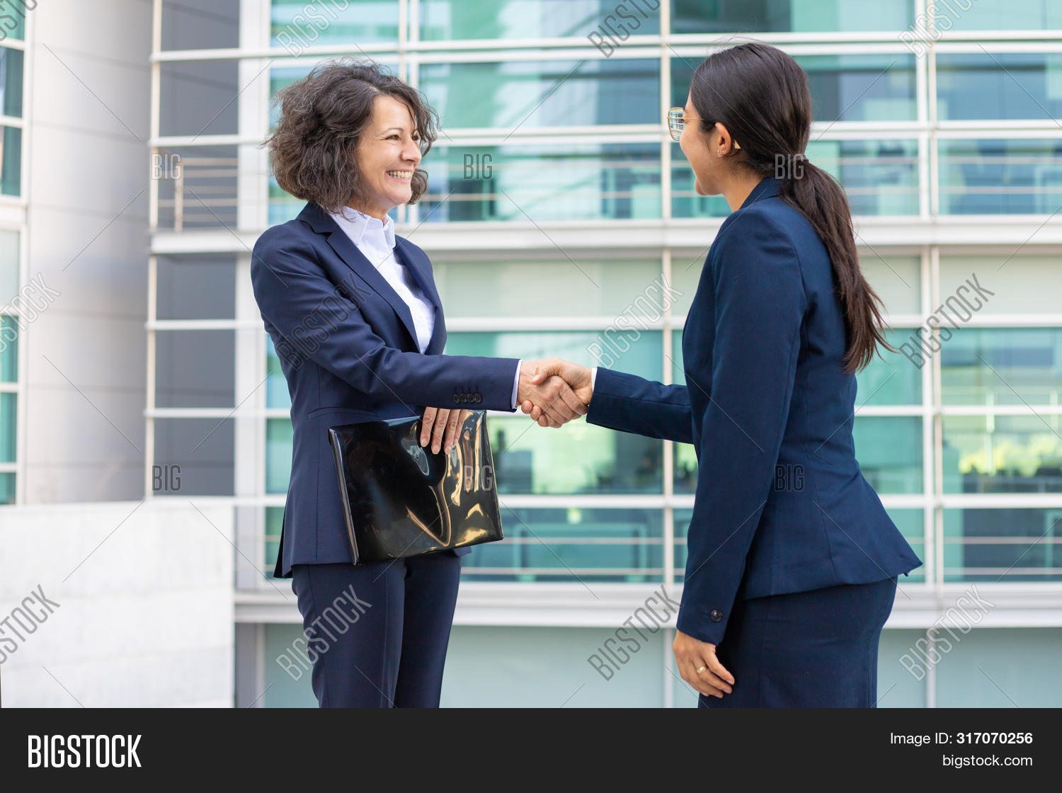 Smiling Colleagues Image & Photo (Free Trial) | Bigstock