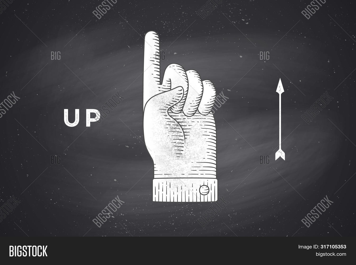 Drawing Hand Sign Image & Photo (Free Trial) | Bigstock