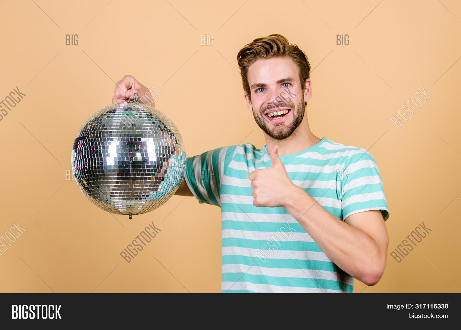 Cheerful Dj Man. How Image & Photo (Free Trial) | Bigstock