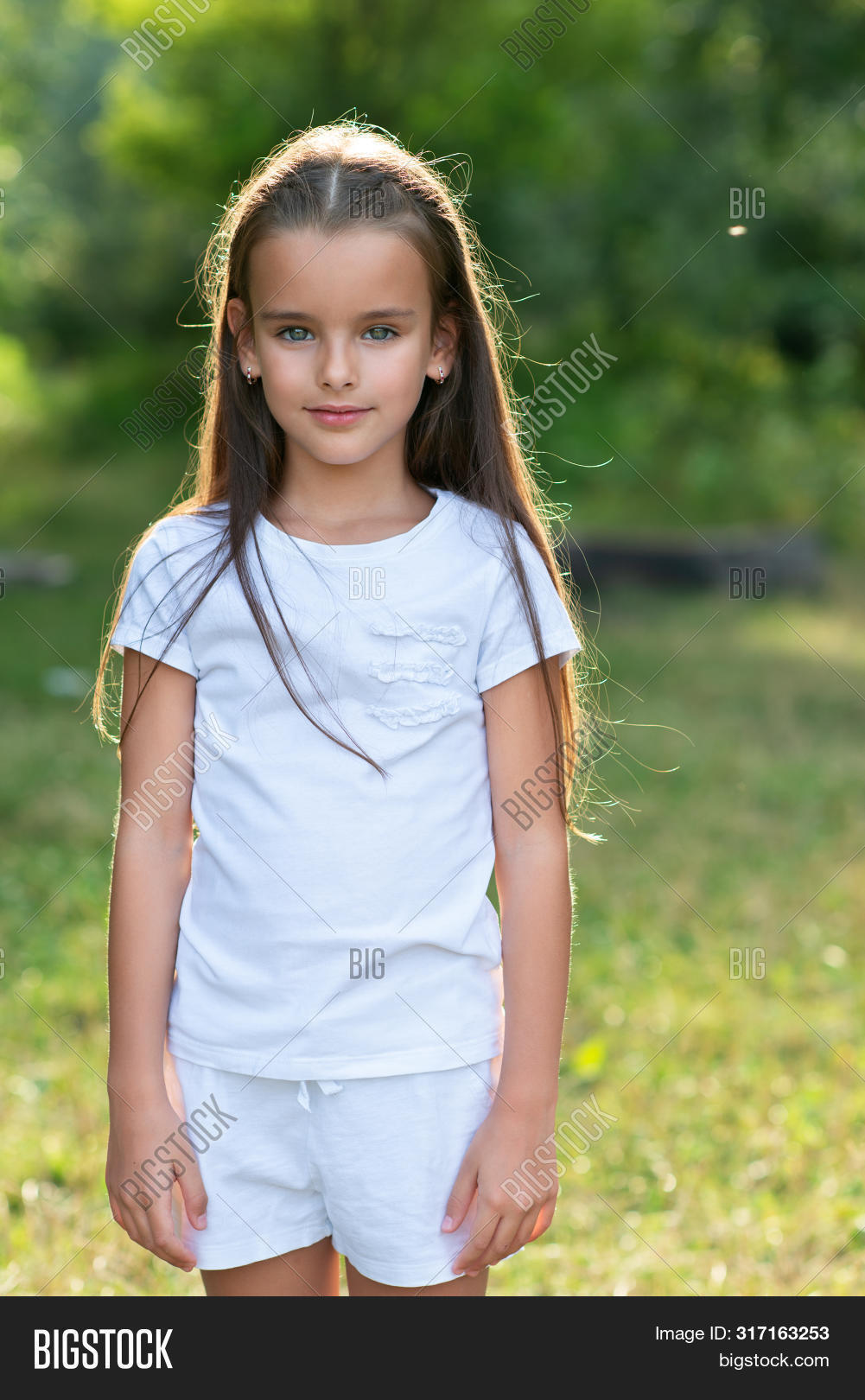 Pretty Little Girl Image & Photo (Free Trial) | Bigstock