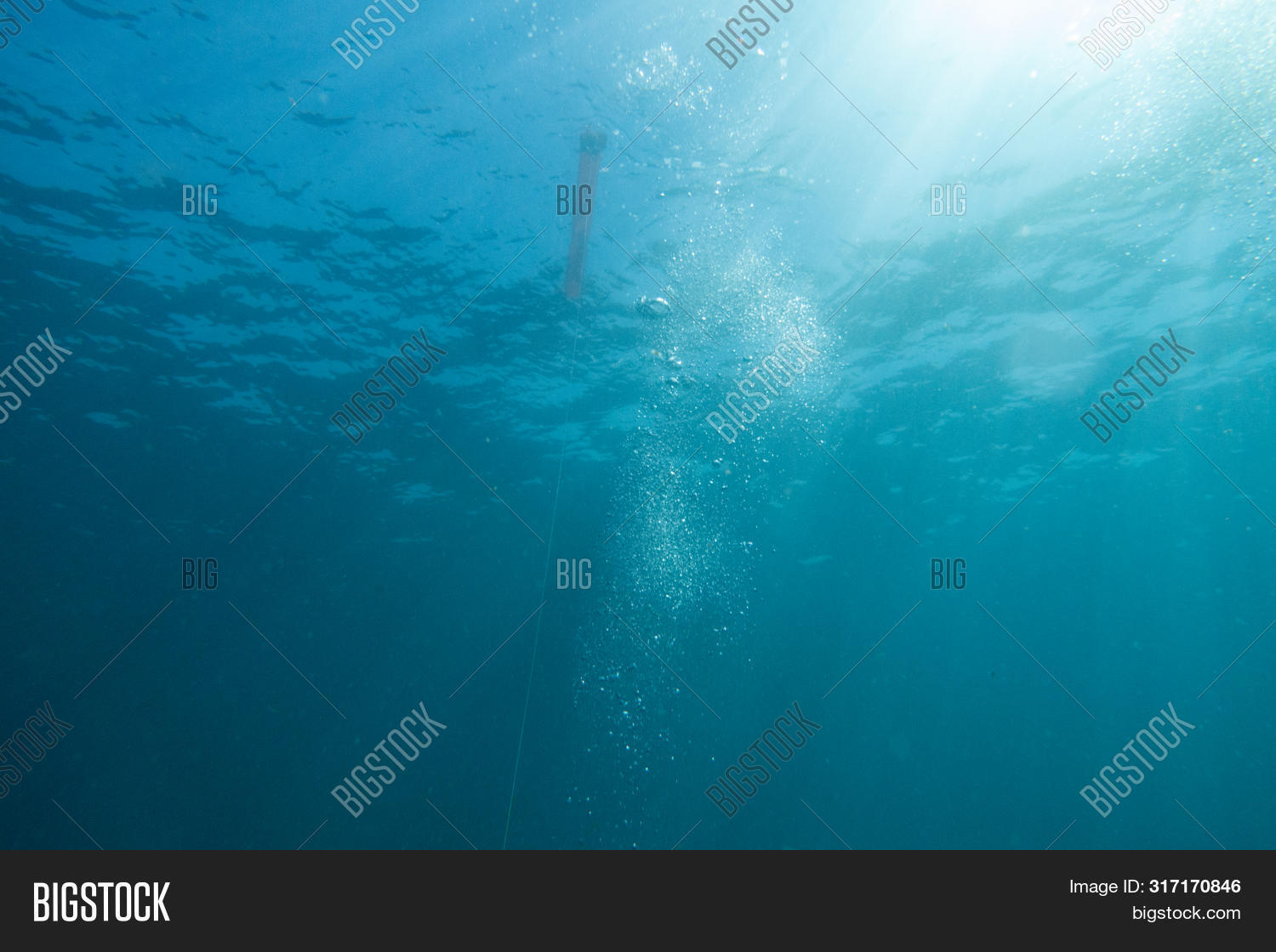 Scuba Diver Bubbles Image & Photo (Free Trial) | Bigstock