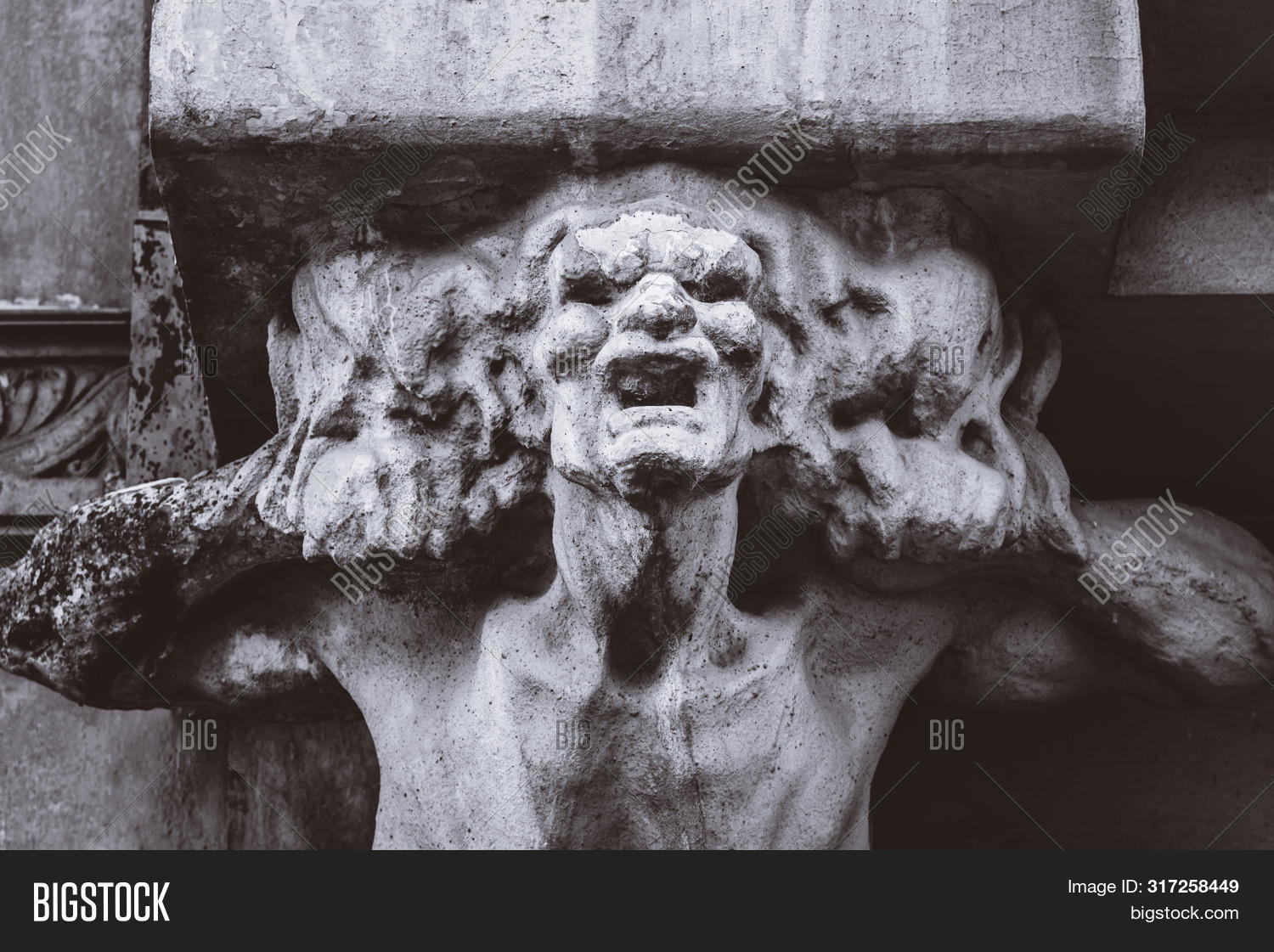 Bust Concrete Terrible Image & Photo (Free Trial) | Bigstock