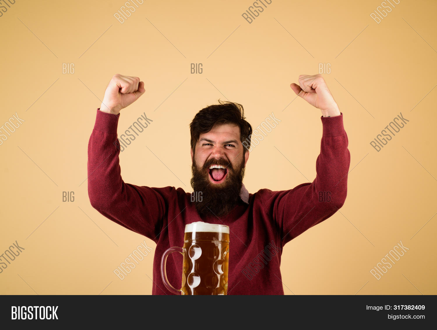 Brewer. Excited Image & Photo (Free Trial) | Bigstock