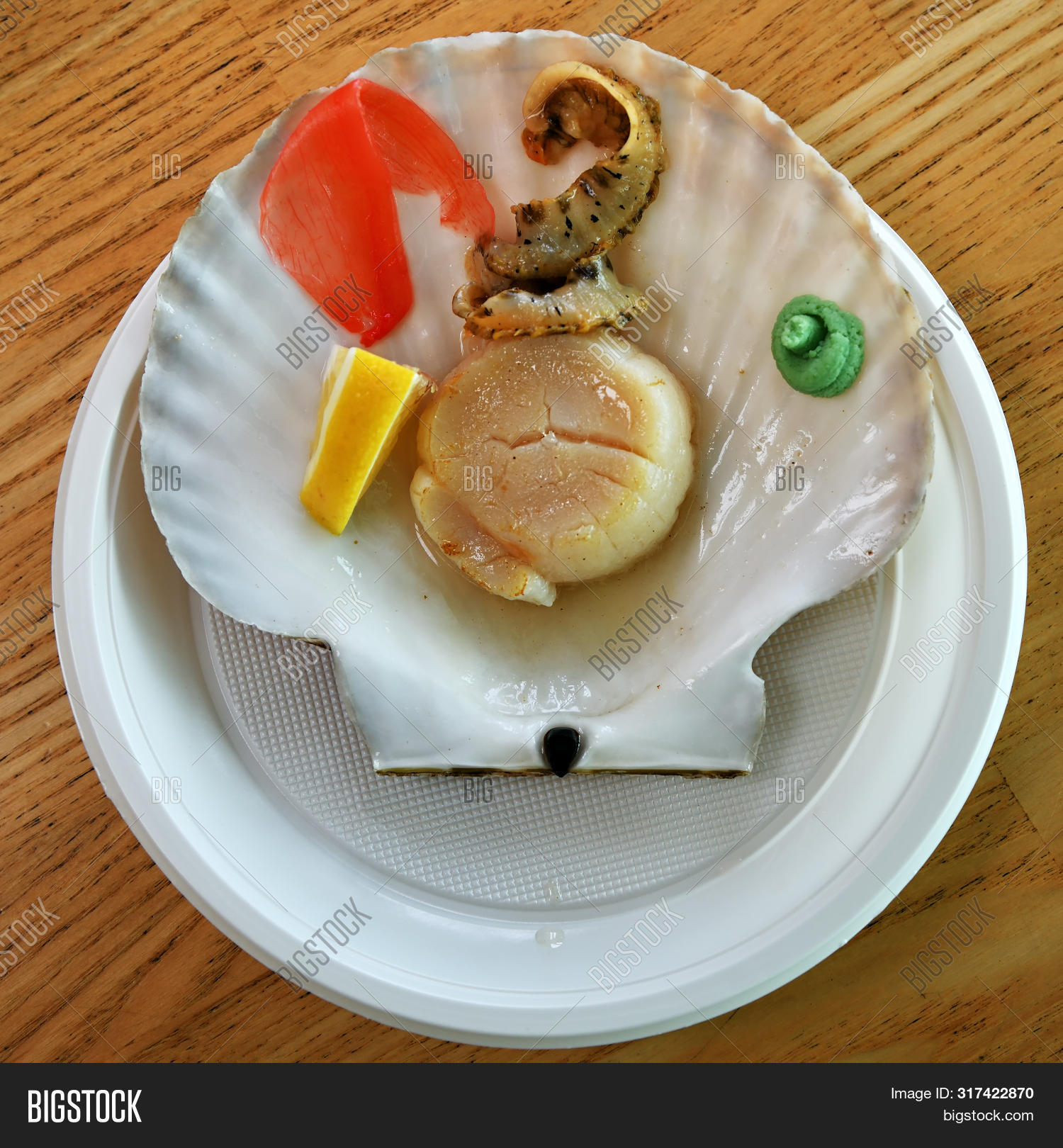 Grilled Scallop Shell Image & Photo (Free Trial) | Bigstock