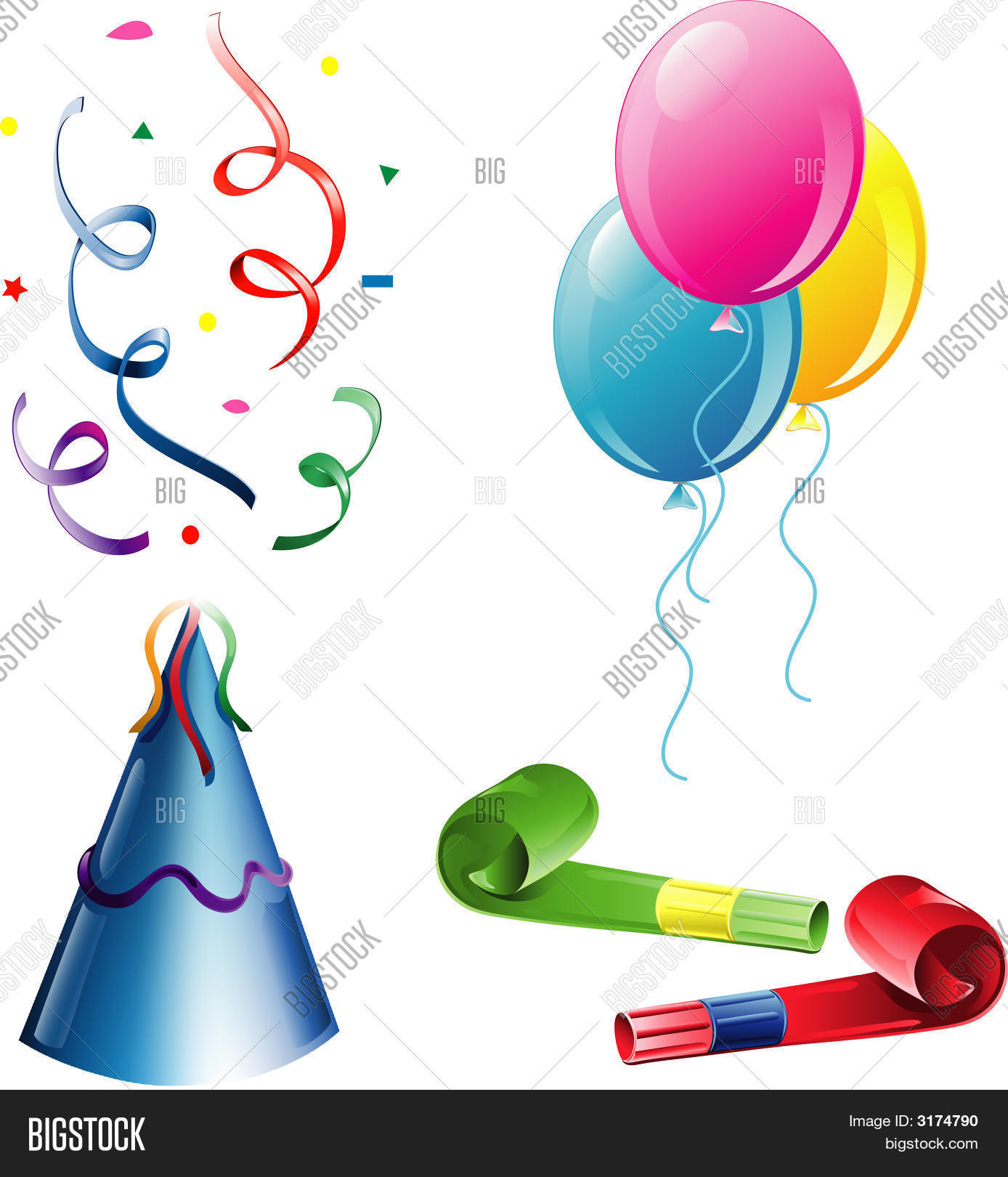 Party Icons Image & Photo (Free Trial) | Bigstock