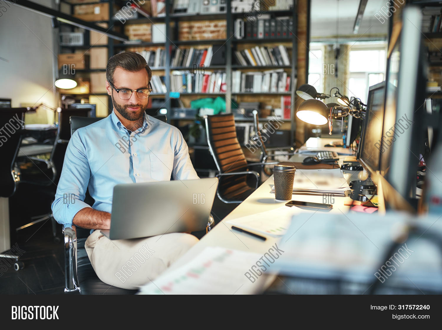 Comfortable Workplace Image & Photo (Free Trial) | Bigstock