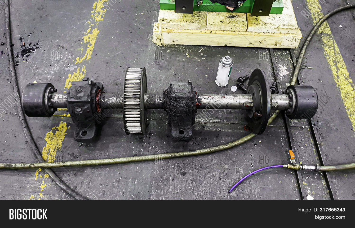 Crane Motor, Rotating Image & Photo (Free Trial) | Bigstock