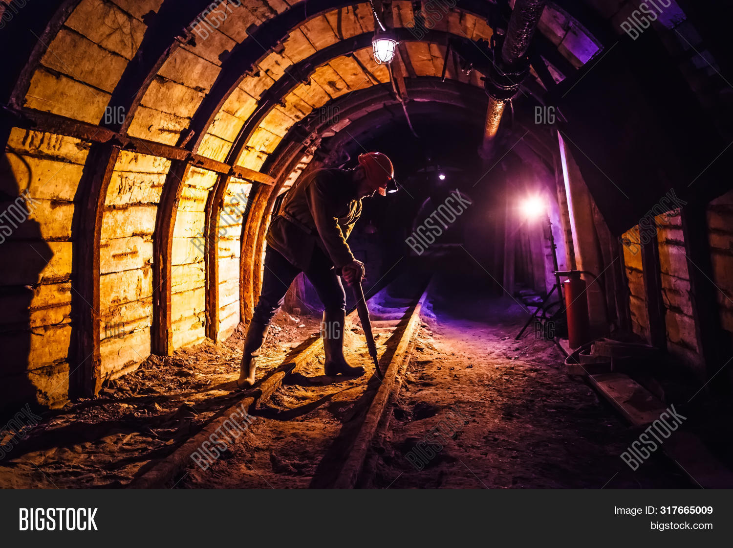 Miner Working Image & Photo (Free Trial) | Bigstock