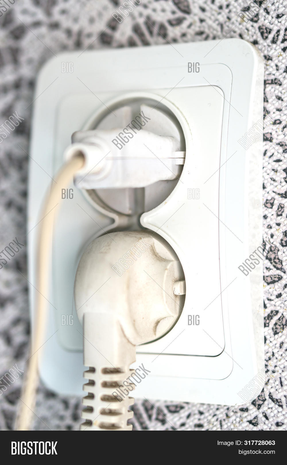 White Electrical Plug Image & Photo (Free Trial) | Bigstock