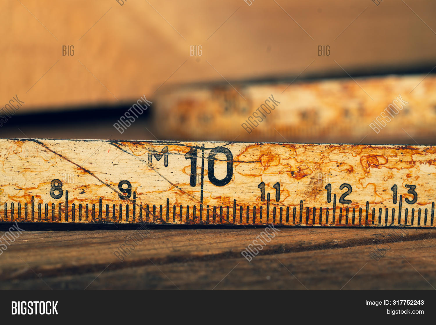 Old Rusty Ruler Black Image & Photo (Free Trial) | Bigstock