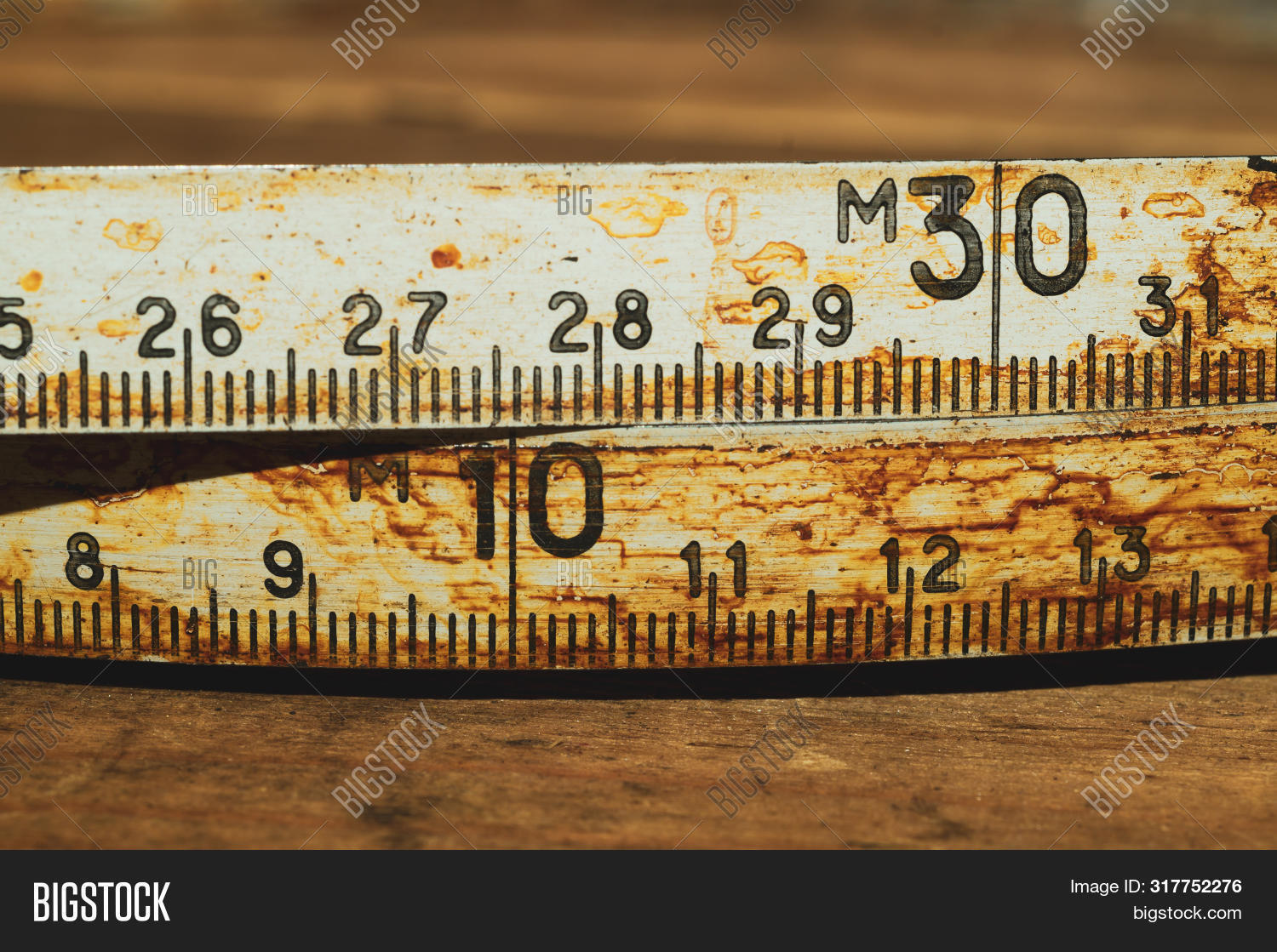 Old Rusty Ruler Black Image & Photo (Free Trial) | Bigstock