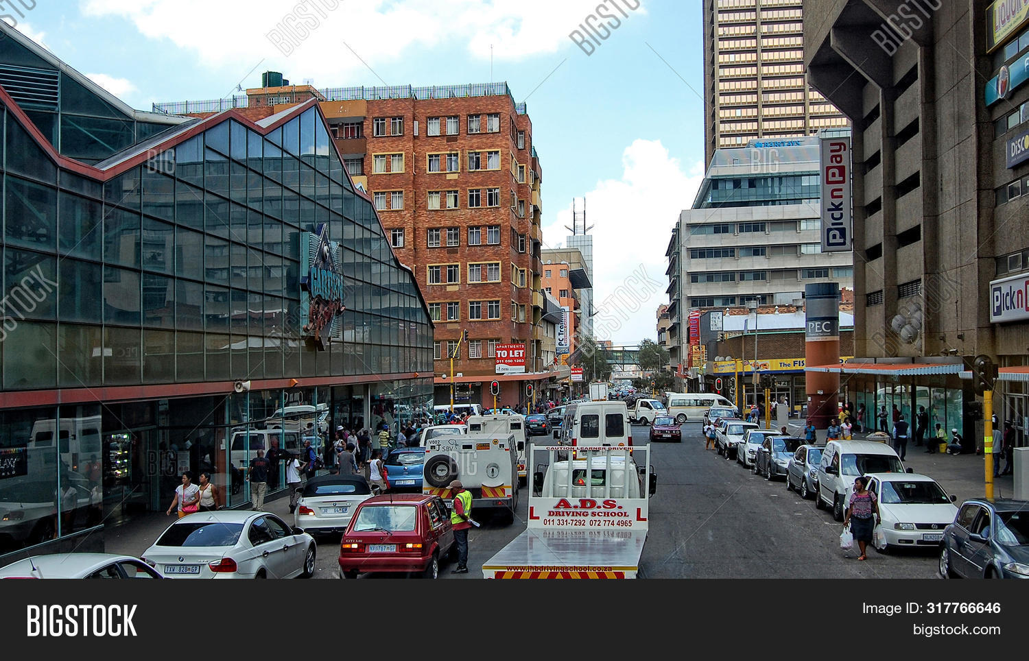 Traffic Johannesburg. Image & Photo (Free Trial) | Bigstock