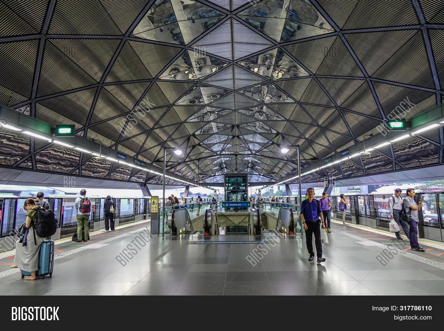 Interior Mrt Station Image & Photo (Free Trial) | Bigstock