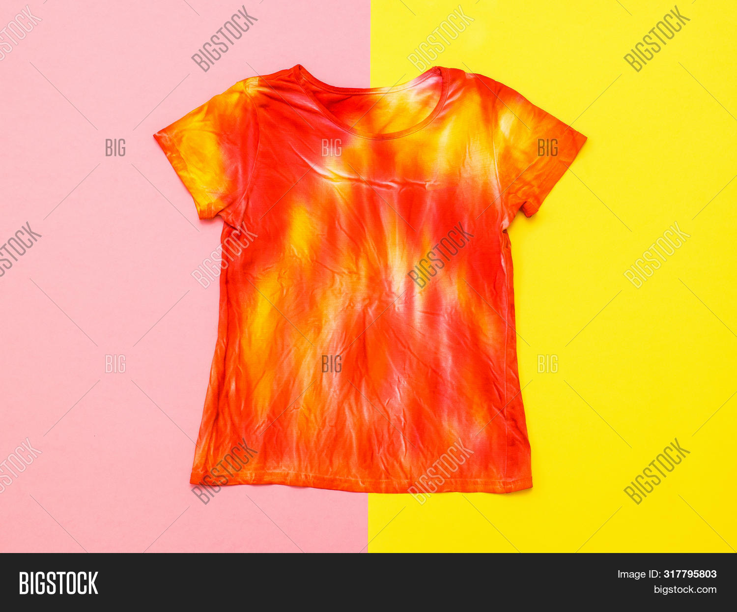 Red-yellow T-shirt Image & Photo (Free Trial) | Bigstock