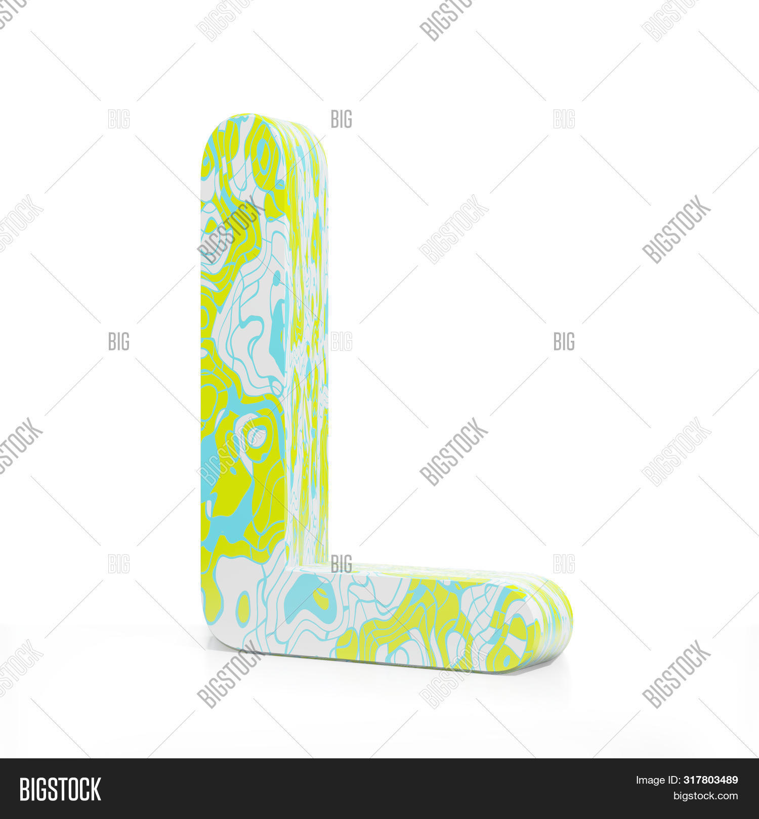 3d Rendering Letter L Image & Photo (Free Trial) | Bigstock