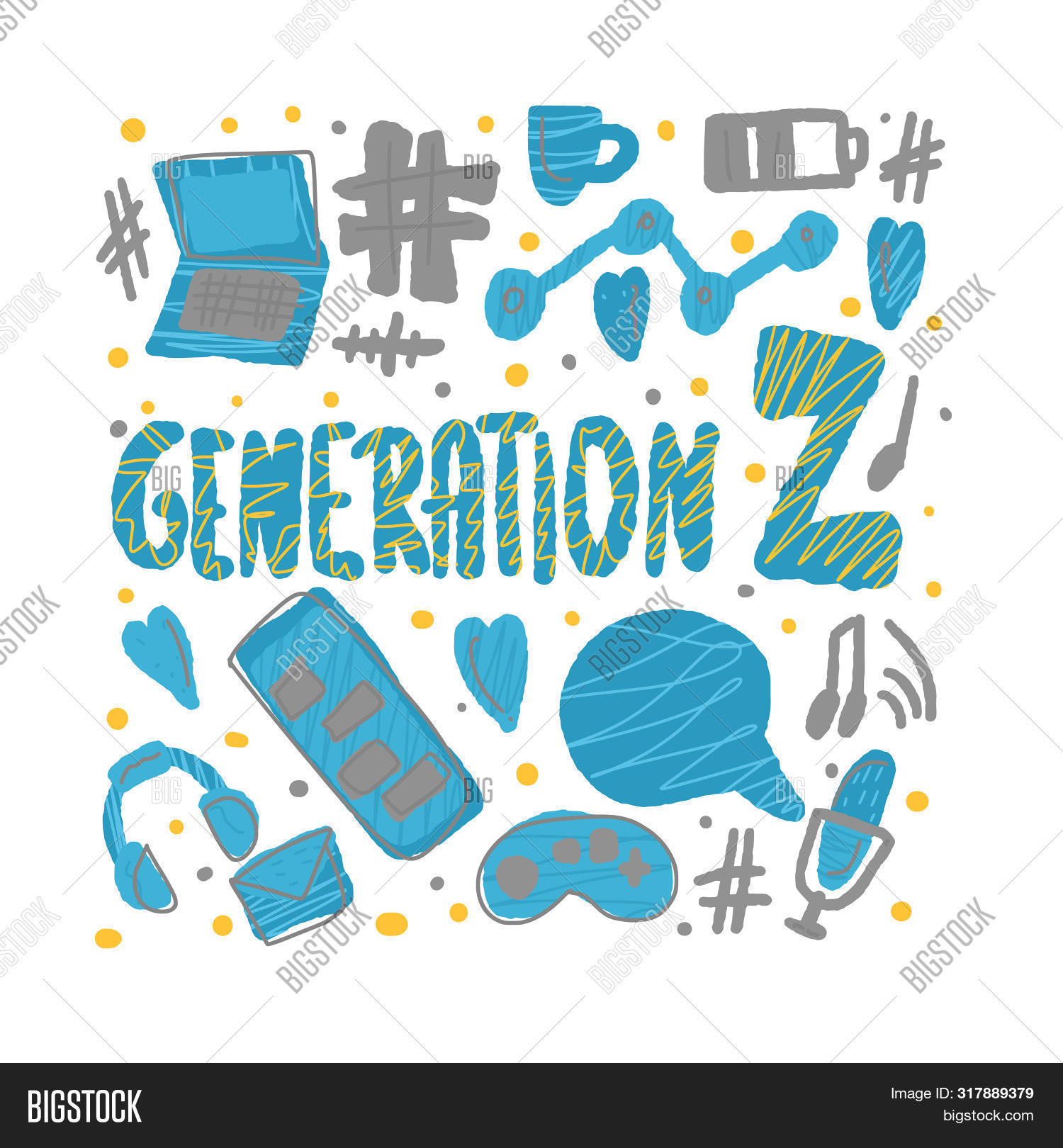 Generation Z Poster Image & Photo (Free Trial) | Bigstock