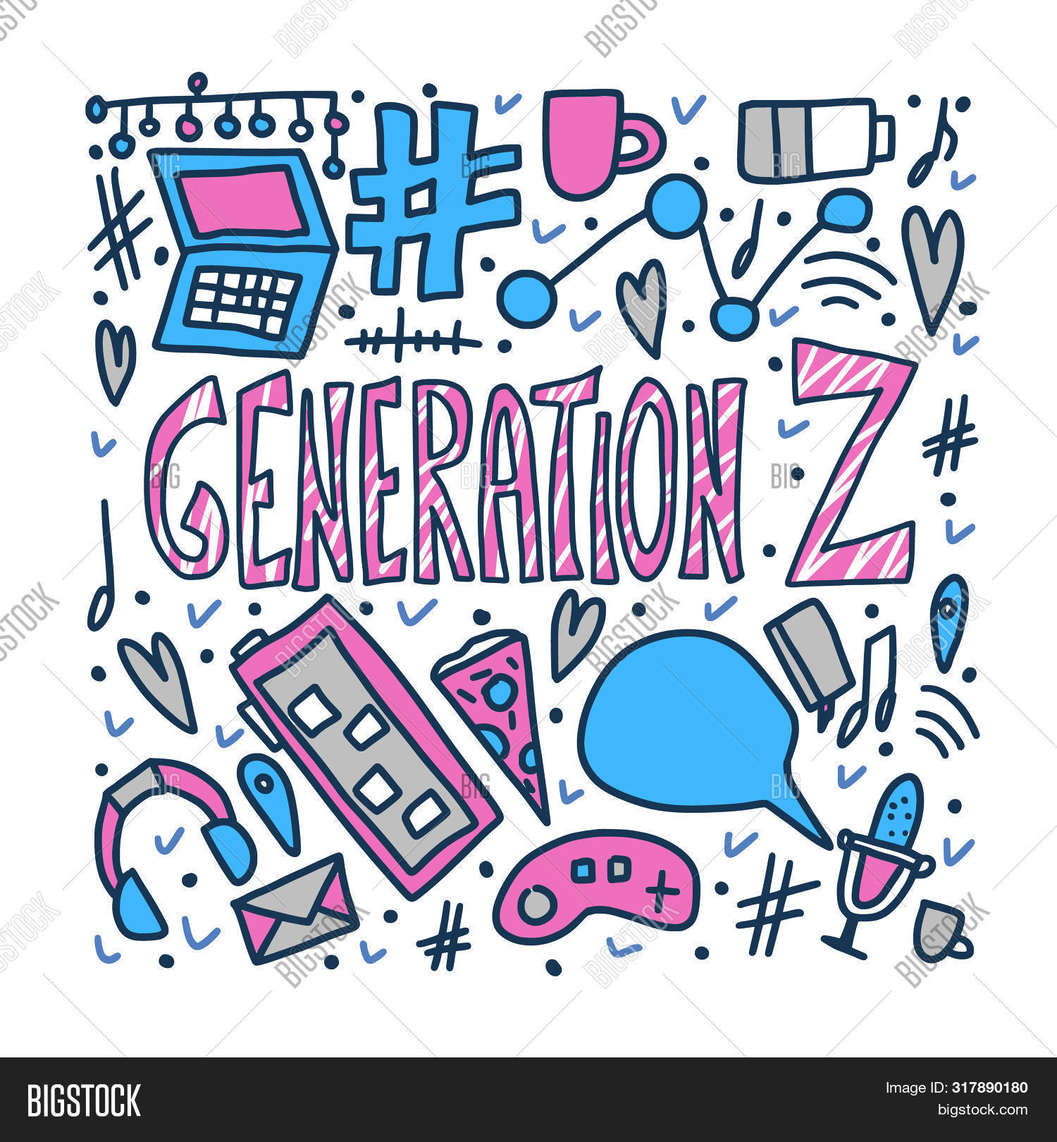 Generation Z Poster. Image & Photo (Free Trial) | Bigstock