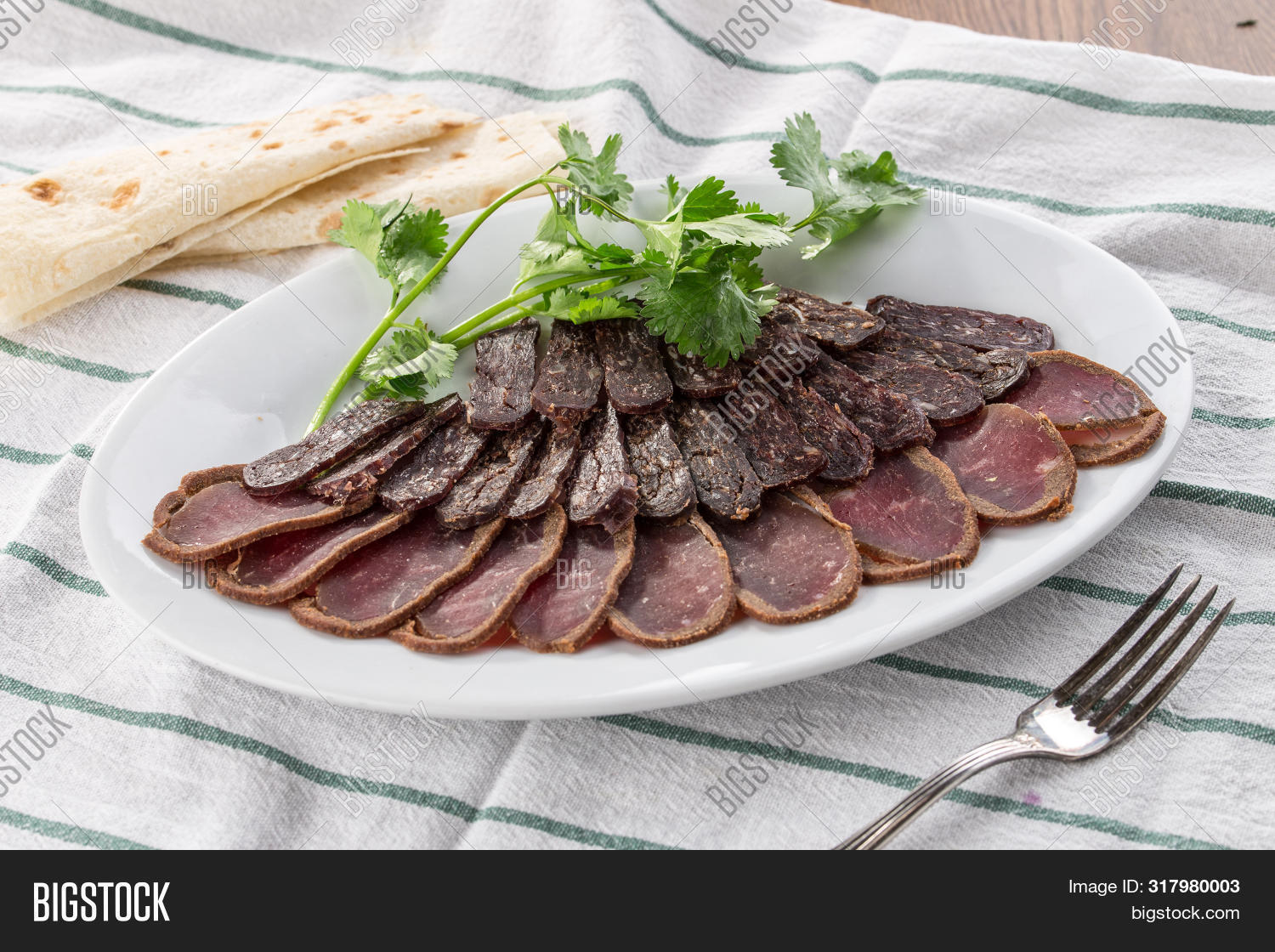 Dried Meat Basturma Image & Photo (Free Trial) | Bigstock