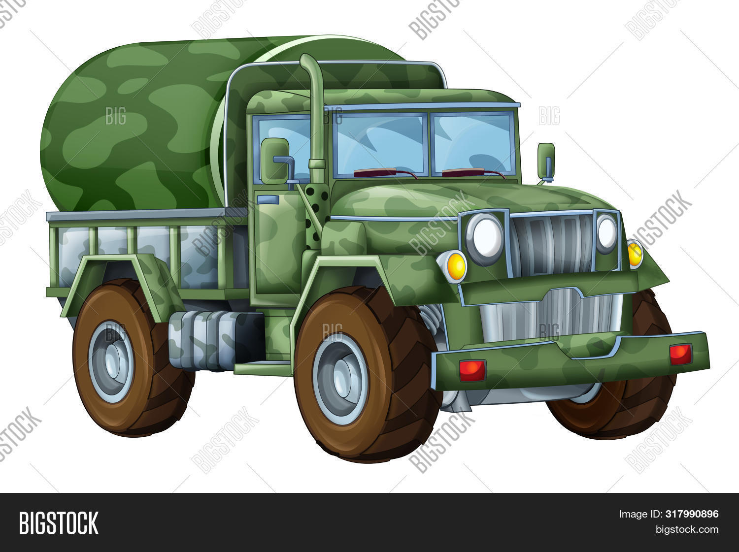 Cartoon Funny Military Image & Photo (Free Trial) | Bigstock