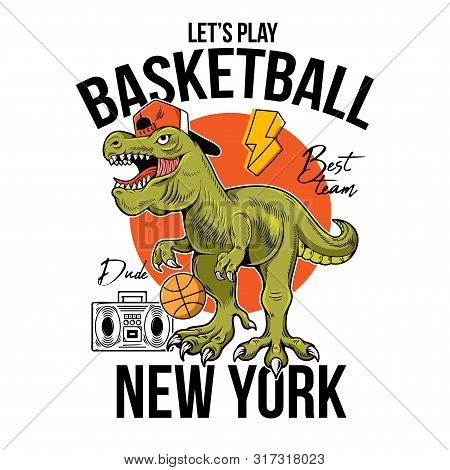 Cool Dude T-rex Vector & Photo (Free Trial) | Bigstock