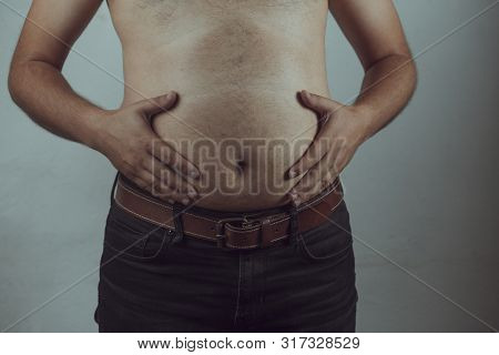 Overweight Man Closeup Image & Photo (Free Trial) | Bigstock
