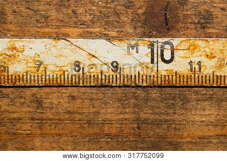 Old Rusty Ruler Black Image & Photo (Free Trial) | Bigstock